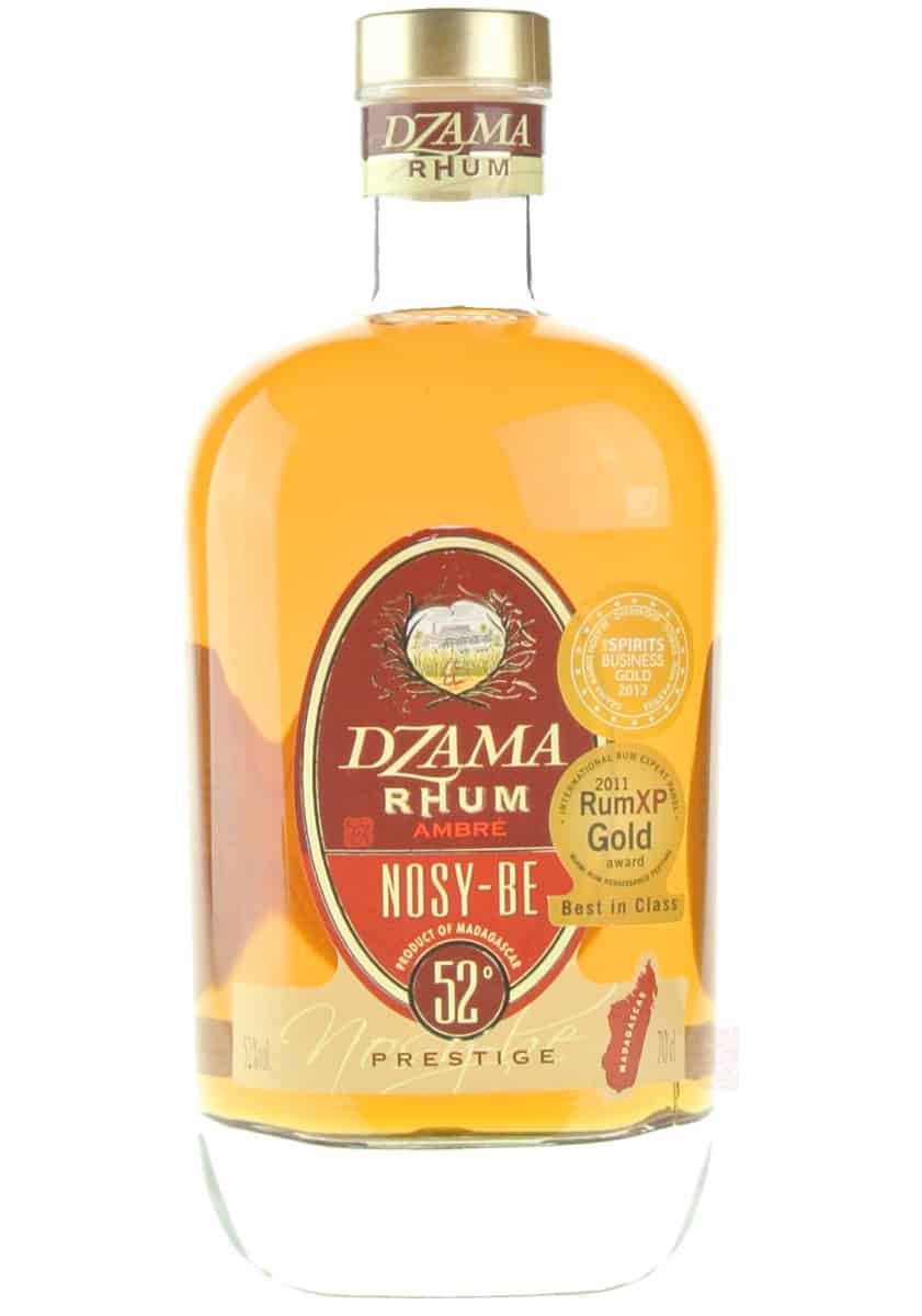 Dzama rum from Nosy-be in Madagascar