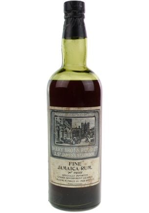 Berry Bros & Rudd - Fine Jamaica Rum 1940's | Rum from Jamaica