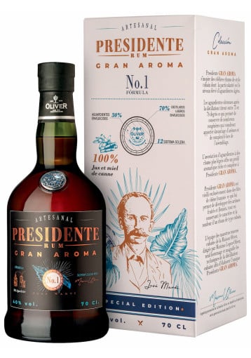 Presidente Marti - Gran Aroma | Rum from Dominican Republic