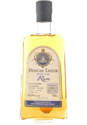 Duncan Taylor - St lucia 11 years Vintage 2002 (barrel 6) | Rum fro...
