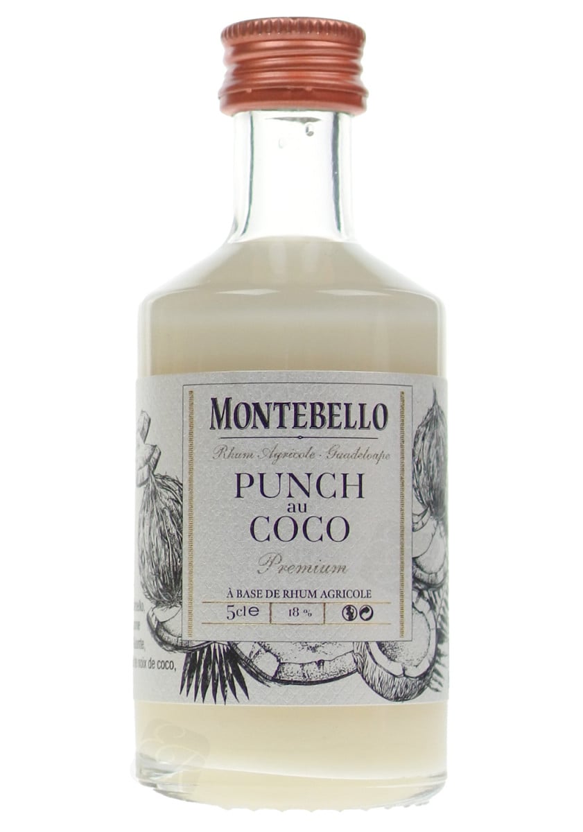 Mignonnette Montebello - Punch Coco | Rhum de Guadeloupe